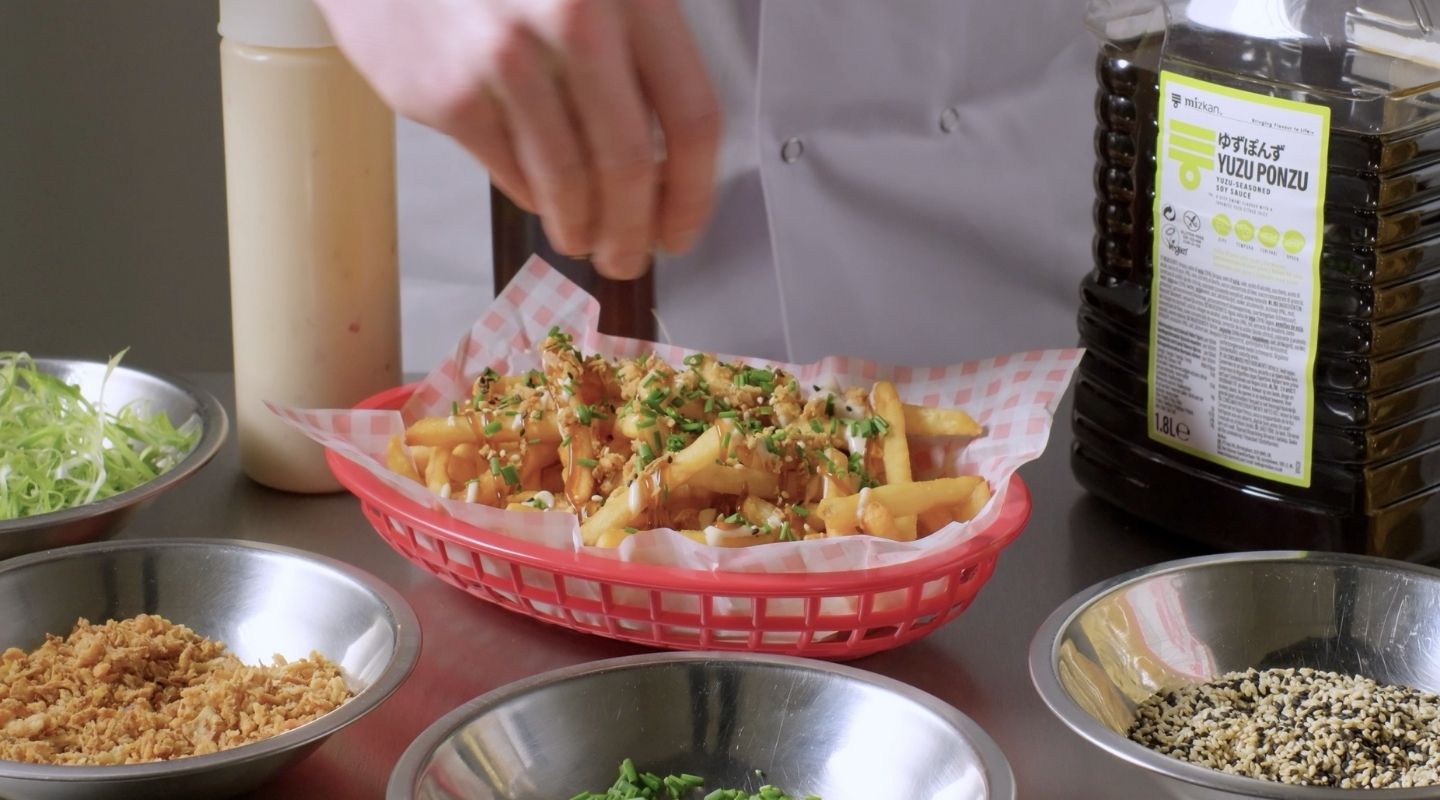 Japanese Loaded Fries - Mizkan Foodservice
